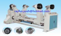 China Custom Corrugated Cardboard Production Line / Shaftless Hydraulic Mill Roll Stand for sale