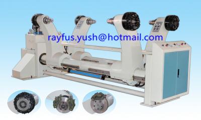 China Custom Corrugated Cardboard Production Line / Shaftless Hydraulic Mill Roll Stand for sale
