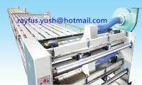 China 3 Layer Corrugated Cardboard Production Line / Overhead Conveyor Bridge With Vacuum Suction Stand for sale