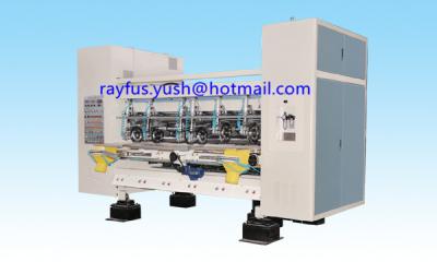 China Thin Blade Slitter Scorer / Carton Manufacturing Machine Computer Servo Control for sale