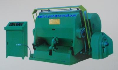 China High Speed Die Cutting And Creasing Machine / Flat Bed Die Cutting Machine for sale