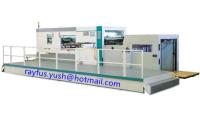 China High Efficiency Precision Flatbed Die Cutter Paperboard Or Corrugated Support for sale