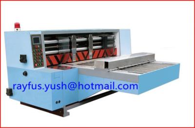 China Automatic Rotary Die Cutter Vacuum Suction Back Kick Feeding Cutting Creasing Punching for sale