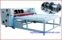 China Chain Rotary Slotter Machine / Edge Corner Cutter Rotary Creaser Slotter Machine for sale