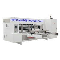 China Lead Edge Rotary Slotter Vacuum Suction Feeding Electrical Combined Adjustable for sale