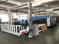 China Rotary Slotting Machine Vacuum Suction Back Kick Feeding Electrical Combined Adjustment for sale