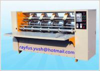 China Electrical Adjust Thin Blade Slitter Scorer Machine Auto Sharpen Safe Cover for sale