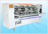China High Efficient Slitter Scorer Machine Pre Crease Thin Blade Auto Sharpen for sale