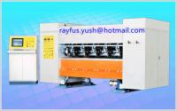 China Thin Blade Slitter Scorer Corrugated Full Computer Control With Shredding Fan for sale