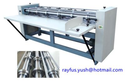 China Six Shaft Slitter Scorer Round Knife Circle Wheel Creasing Easy Operate Good Performance for sale