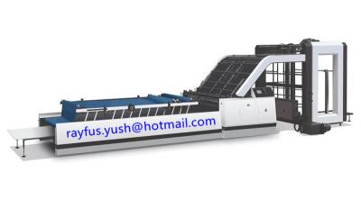 China High Precision Flute Laminator Machine / Automatic Corrugated Sheet Pasting Machine for sale