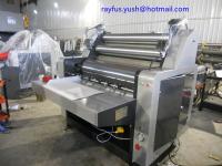 China Hydraulic Semi Automatic Flute Laminating Machine 100 ~ 1500gsm Cardboard Support for sale