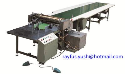 China Manual Feeding Flute Laminator Machine Paper Sheet Pasting Hot Melt Glue Or Cold Glue for sale