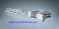 China Two Piece Automatic Carton Folding Gluing Machine Aa Or Ab Sheet Servo Control for sale