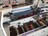 China Pre 	Carton Folder Gluer Machine High Speed For Paperboard Or E F Flute Corrugated for sale