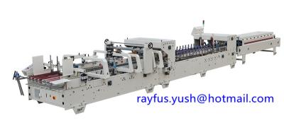 China Bottom Lock Carton Folder Gluer Machine For Paperboard A C B E F Flute Corrugated for sale