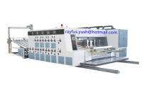 China Corrugated Carton Flexo Printing Machine Stacking Lead Edge Feeding Economic Model for sale