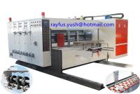China High Speed Flexo Printing Machine For Corrugated Carton Lead Edge Feeding for sale