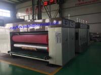 China High Speed Flexo Printing Machine For Corrugated Carton Lead Edge Feeding for sale