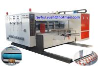 China Multicolor Flexo Printer Slotter Die Cutter / Flexo Folder Gluer Machine for sale