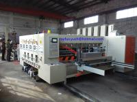 China 1 ~ 5 Colors Printing Flexo Printer Slotter Die Cutter Vibrator Stacker Lead Edge Feeder for sale