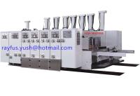 China Auto Flexo Printer Slotter Die Cutter / Flexographic Box Printing Machine for sale