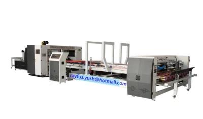 China Combined In One Carton Folder Gluer Machine / Carton Pasting Machine for sale