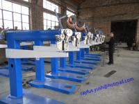 China Corrugated Box Stapler Machine Oblique Double Staple Manual Or Servo Control for sale