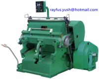 China Platen Die Cutting And Creasing Machine Various Sheet Material Carton Box Making for sale