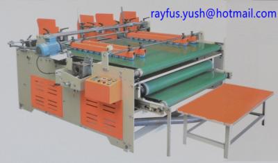 China Carton Folding And Gluing Machine Pressure Model For Non Standard Size for sale