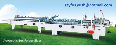China Automatic High Speed Folder Gluer Machine Pre Fold Or Bottom Lock Ce for sale