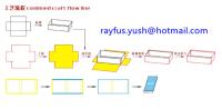 China Paper Sheet Pasting Machine Box Corner Stitcher Rigid Box Making Forming for sale