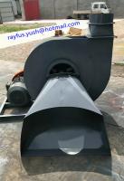 China Industry Cardboard Baler Machine Cutting Blower Shredding Fan Clean Save Labor for sale