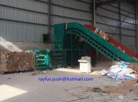 China Waste Carton Automatic Cardboard Baler Machine / Cardboard Compactor Machine for sale
