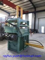 China Dual Cylinder Hydraulic Baler Machine Push Out For Waste Carton Box Corrugated Cardboard for sale