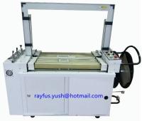 China Inline Box Erector Machine / Manual Semi Automatic Box Strapping Machine for sale