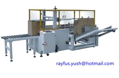 China Carton Box Erector Machine Auto Suction Open Forming Bottom Folding Sealing for sale
