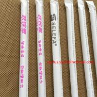 China Single Straw Packaging Machine For Paper or Plastic High Efficiency Auto Counting for sale