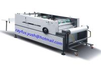 China Water Based Film Laminator Machine Output Roll By Tension / Sheet To Sheet Laminating Machine for sale