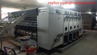 China CE 1-5 Colors Printing 150pcs/Min Used Flexo Printer Slotter for sale