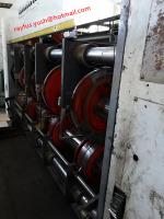 China CE 1-5 Colors Printing 150pcs/Min Used Flexo Printer Slotter for sale