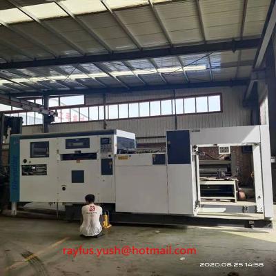 China Cardboard 1-8mm Automatic Flatbed Die Cutter Used Corrugated Machinery for sale