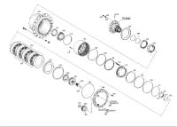 China SP100079 ZF.0634313487 O-Ring 112x3mm FPM Seal for 4WG200 Transmission Parts for sale