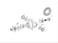 China ZF SP100333 Metal Gasket Sheet ZF.4460325018 for Transmission Systems - 0.181P Weight, 3-Month Warranty for sale