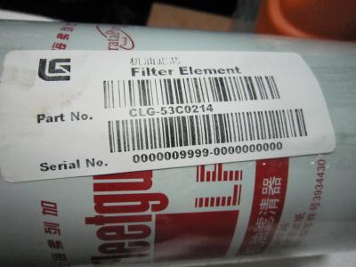 China Liugong 53C0214 Fuel Filter 3934430 LF3806 for Diesel Engine Excavator Spare Parts for sale