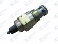 China 12C1446 Stainless Steel Hydraulic Safety Relief Valve for Liugong CLG856 Wheel Loader - 3 Month Warranty for sale