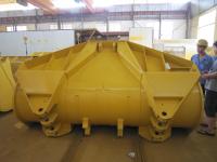 China 22D0017X0 2.5m2 Wheel Loader Grapple Bucket Construction Machine Attachments for sale