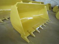 China LiuGong 32E1184X0 Wheel Loader Bucket 2.7 m³ with Teeth for Construction Equipment for sale