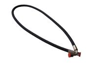 China Liugong 03C0052 Black Flexible Hose for Wheel Loader Backhoe Loader Spare Parts 3 Months Warranty for sale