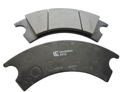 China 35C0025 ZL50C.2.2.2 Brake Pad for Wheel Loader Spare Parts 20 Pieces per Box for sale